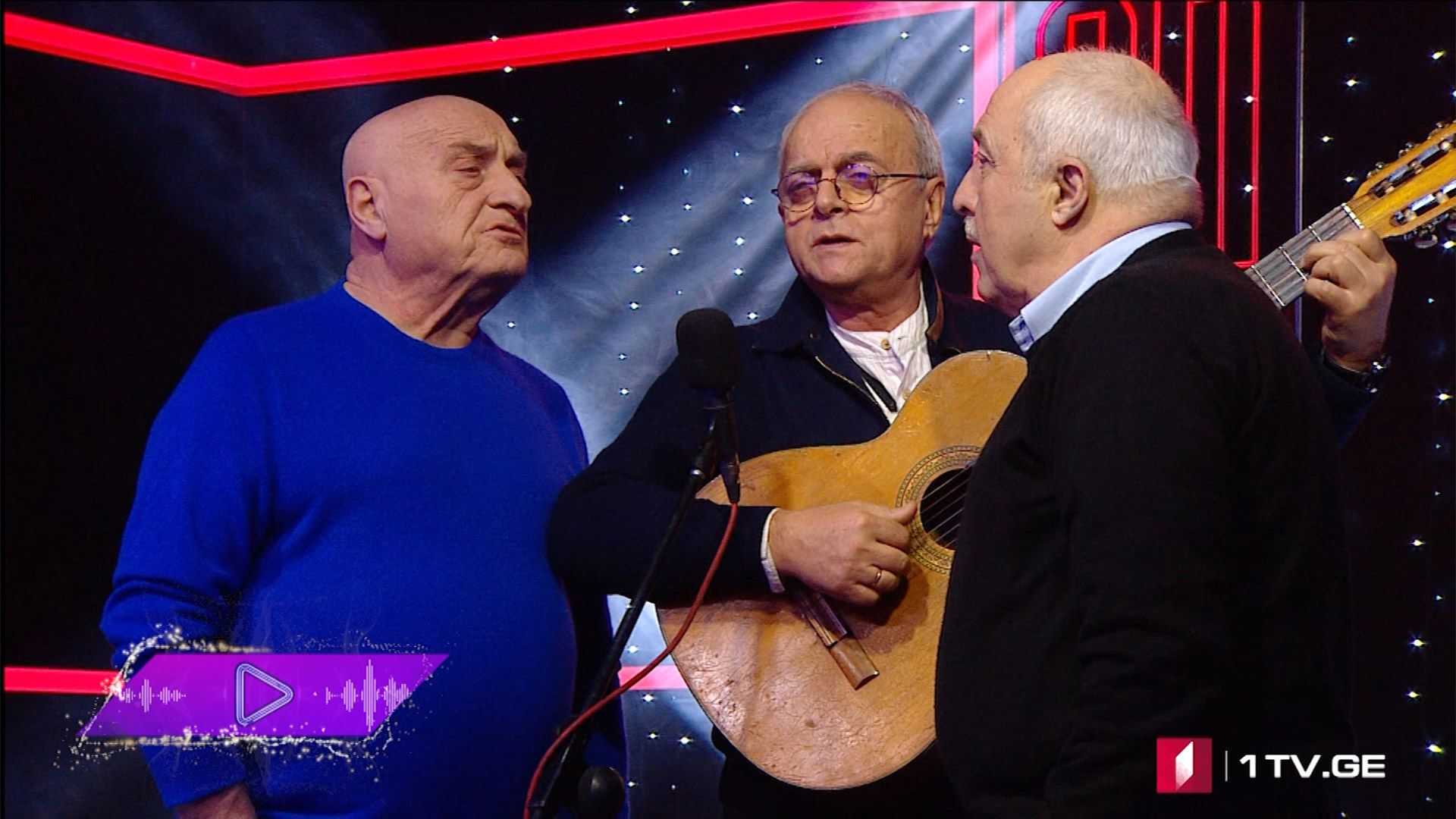 #აკუსტიკა ცისფერი ტრიო - თეთრი ღამე - 1TV აკუსტიკა