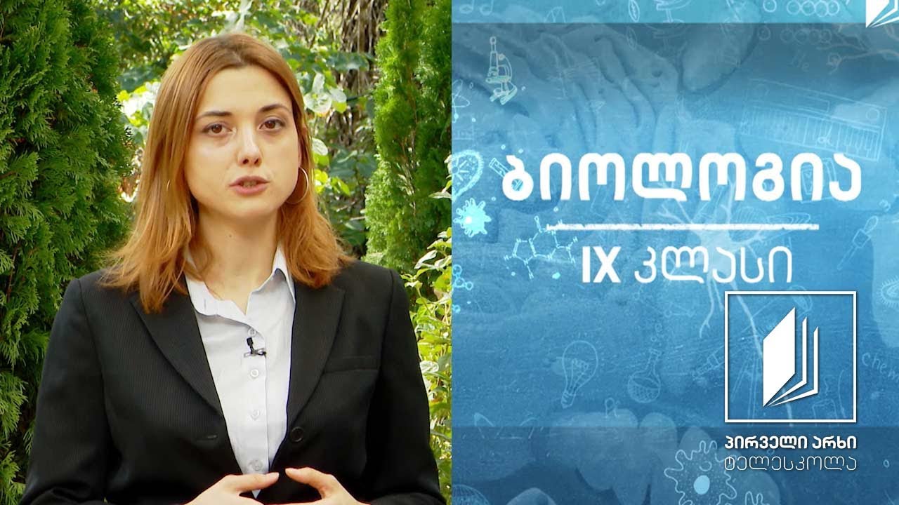 ბიოლოგია Ix კლასი მეიოზი ტელესკოლა 1tv