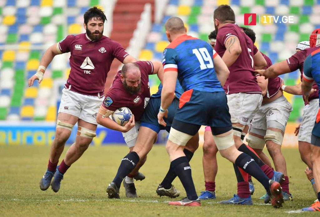 Georgian national rugby team defeats Russia, wins Rugby Europe ...
