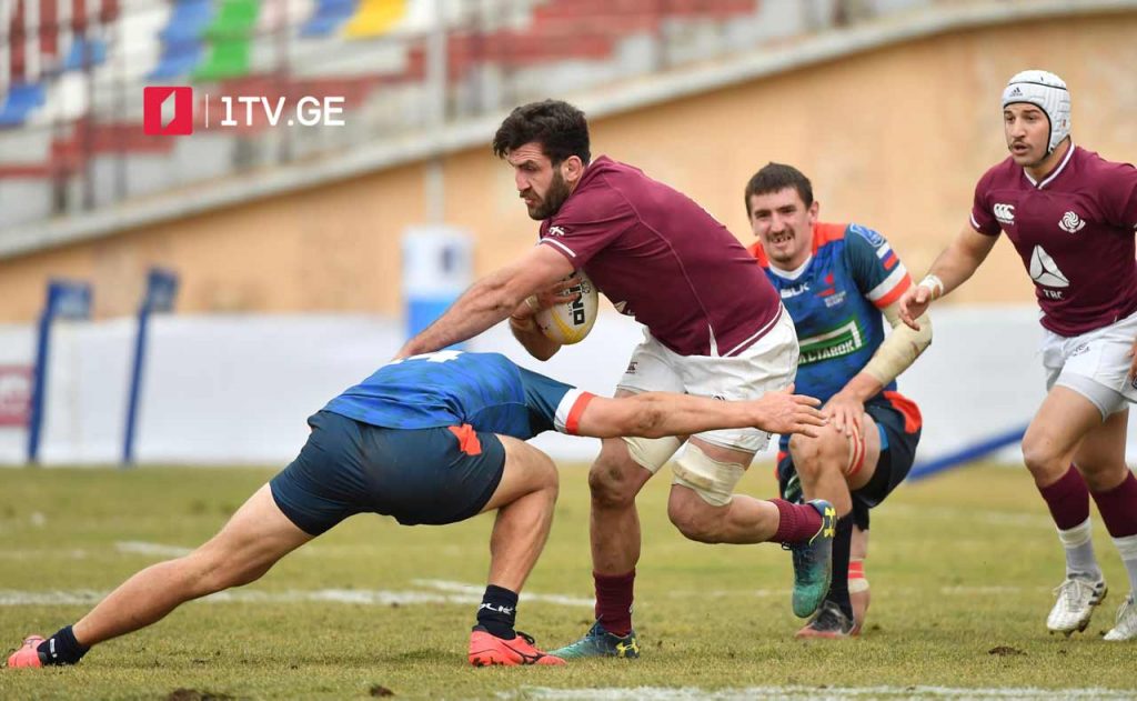 Georgian national rugby team defeats Russia, wins Rugby Europe ...