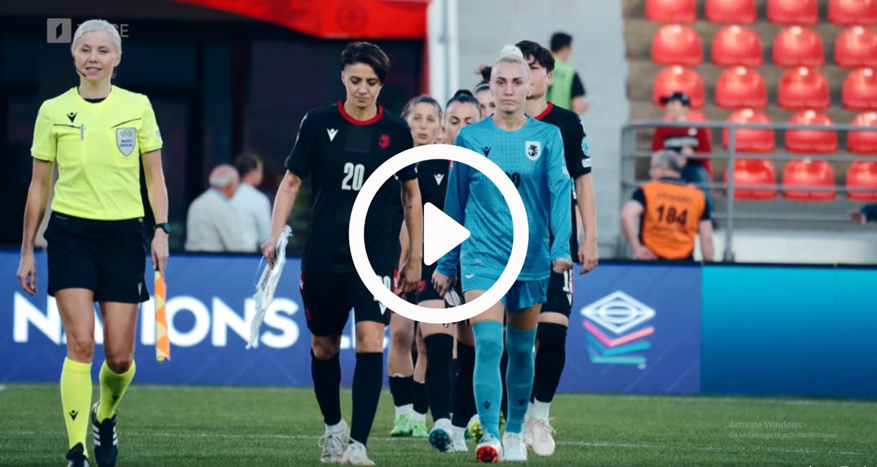 ქალთა ფეხბურთი საქართველო Vs ლიეტუვა ევროპის 2025 წლის ჩემპიონატის