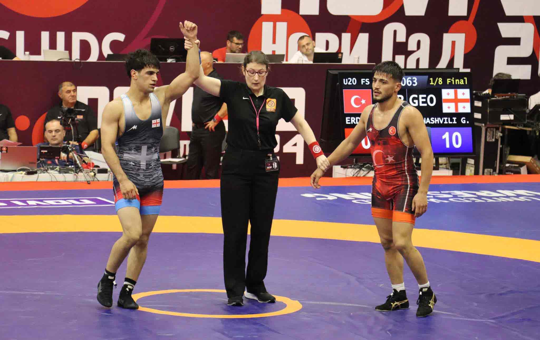 თავისუფალი ჭიდაობა | ოთინაშვილი და გულიტაშვილი ევროპის 20-წლამდელთა ...