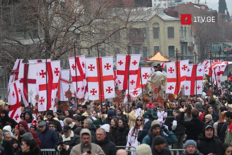 Alilo procession in Tbilisi [Photos] - 1TV