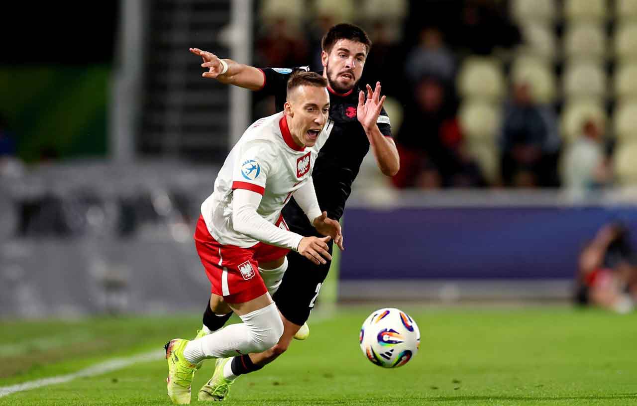 ევრო 2025 | საქართველოსა და პოლონეთის 21-წლამდელთა ნაკრებების მატჩის ...