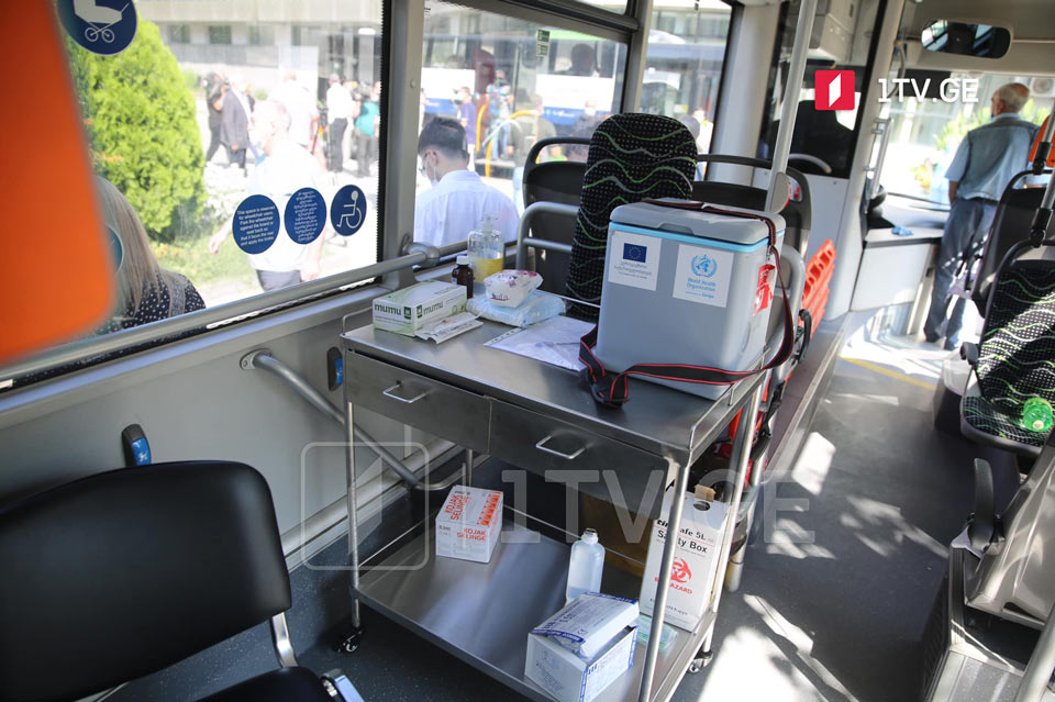 Municipal buses to turn into immunization facilities - 1TV
