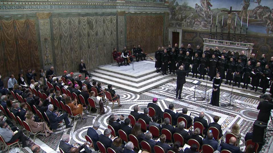 Tbilisi Trinity Cathedral Choir holds concert at Vatican's Sistine ...