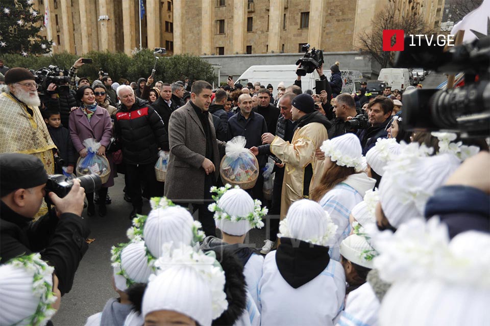 Christmas procession Alilo in Tbilisi (Photos) - 1TV