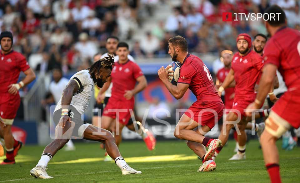 Rugby World Cup 2023: Georgia defeated against Fiji - 1TV