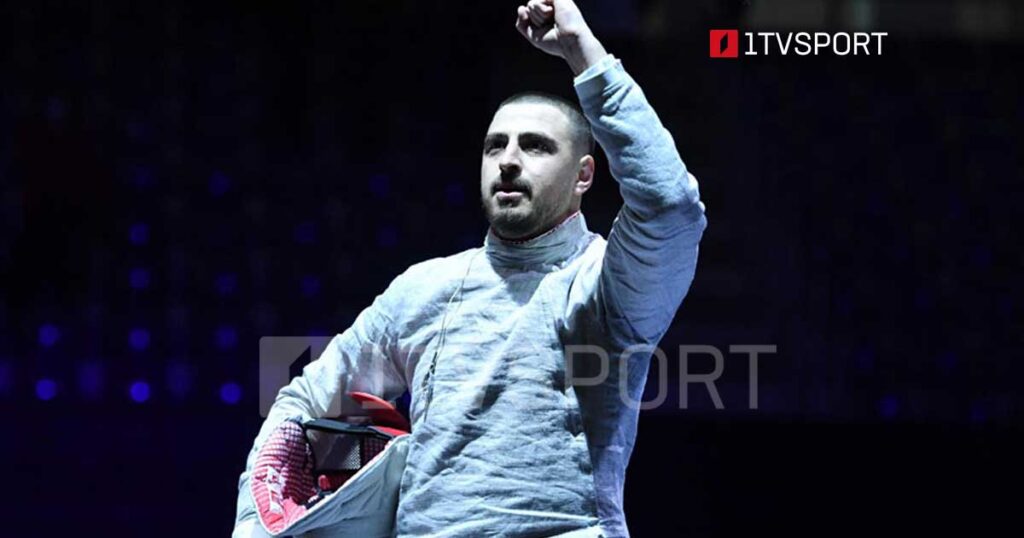 Sandro Bazadze wins Fencing Championship in France - 1TV