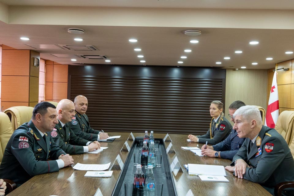 Defence Ministry hosts EU Military Committee Chair - 1TV