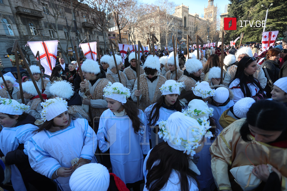 Alilo procession in Tbilisi (Photo) - 1TV