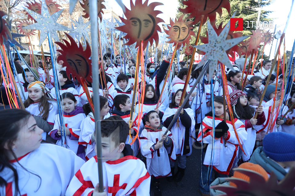 Alilo procession in Tbilisi (Photo) - 1TV